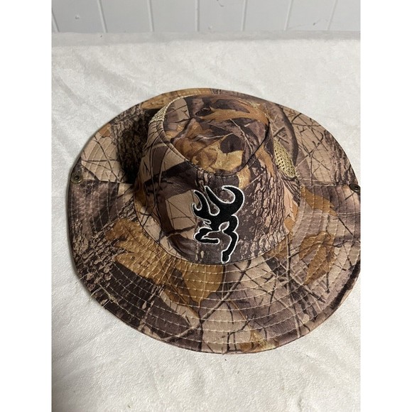 Realtree | Accessories | Browning Brown Realtree Camo Sun Beach Hat ...